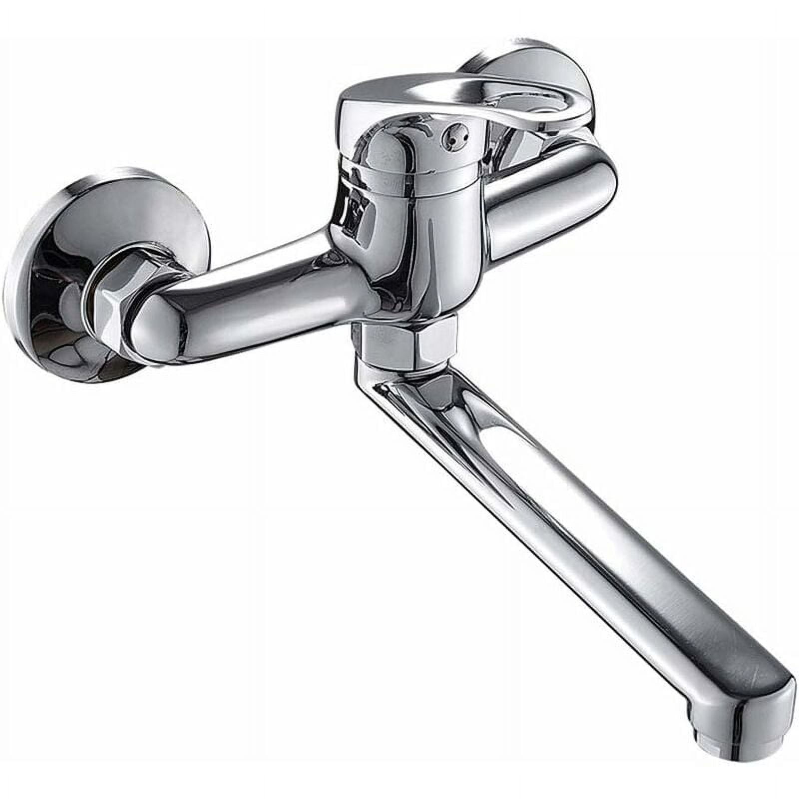 Wall Mounted Kitchen Sink Mixer Single Pole Wall Mounted Mixer Faucet ...