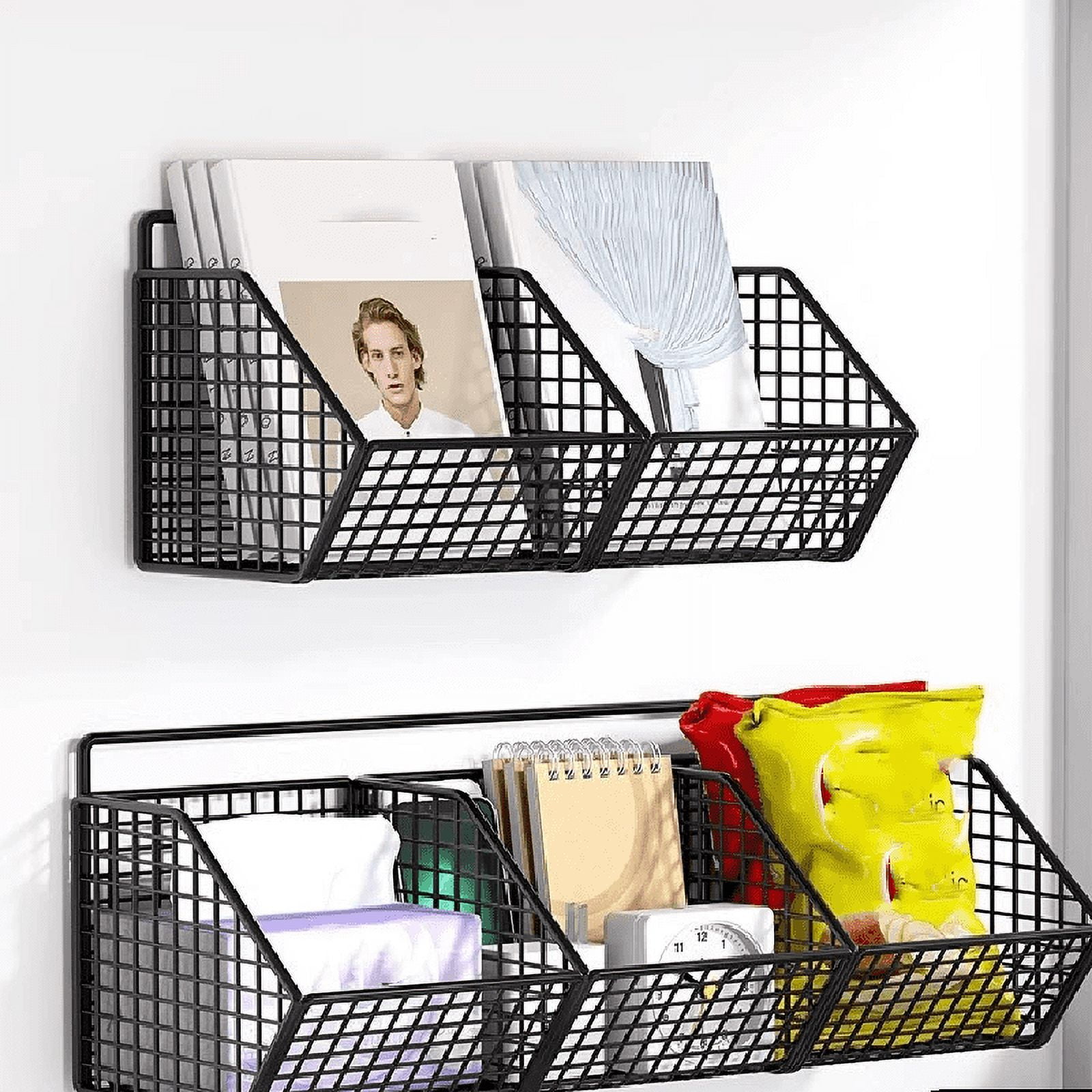 Wall Mounted Kitchen Storage Basket Suitable for Durable Metal Wire ...