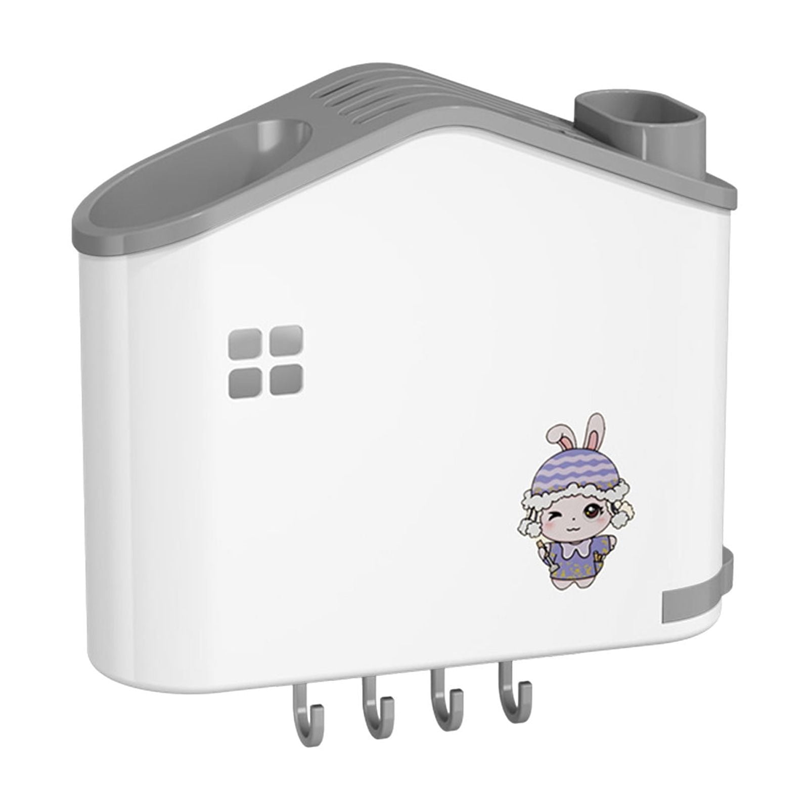 Wall-Mounted Knife Rack, Cute Rack for Storage of Knives, Chopsticks ...