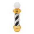 Wall-Mounted LED Barber Pole Light, Waterproof Rotating Salon Sign Lamp ...