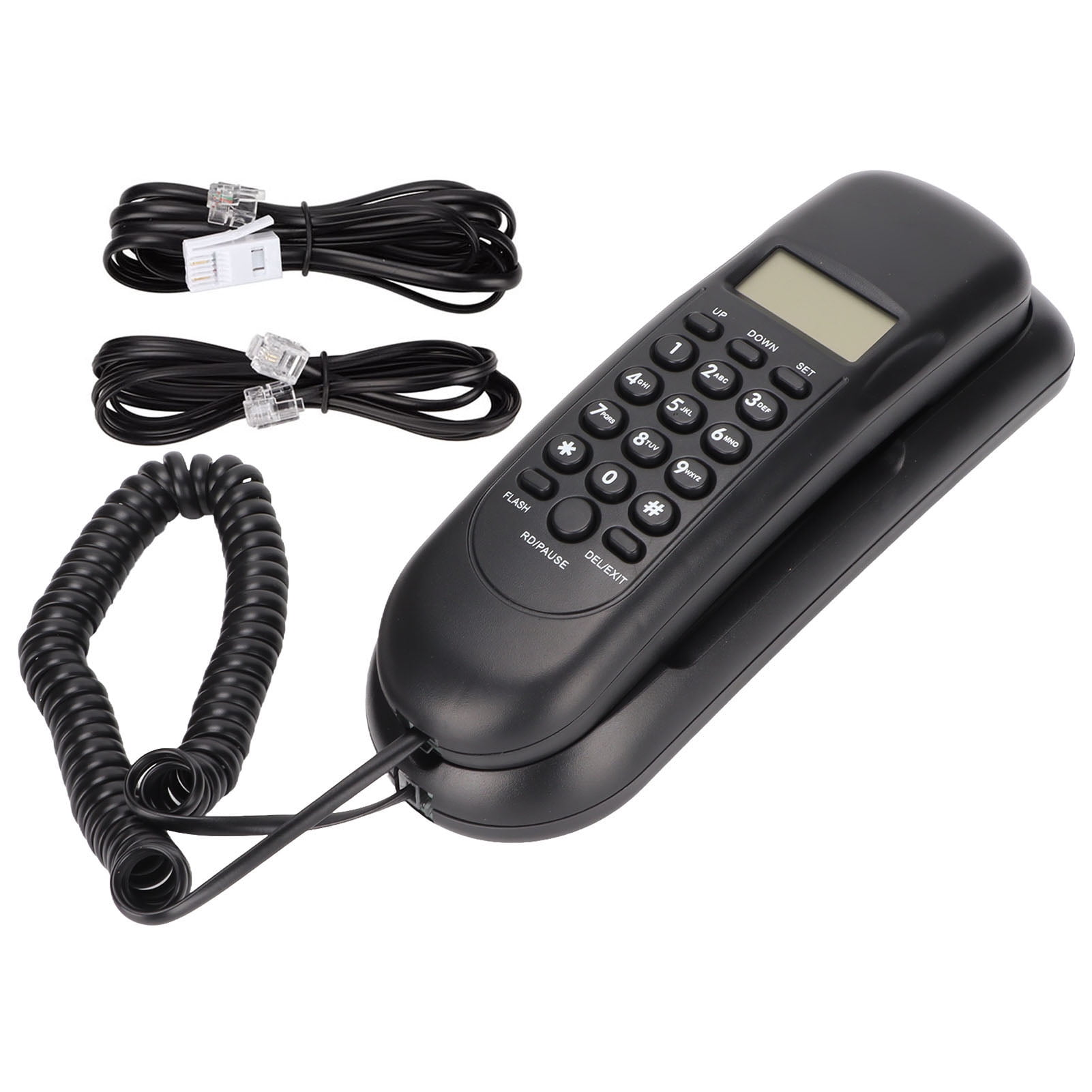 Wall Mounted Landline Phone with Caller ID One Touch Redial Caller ...