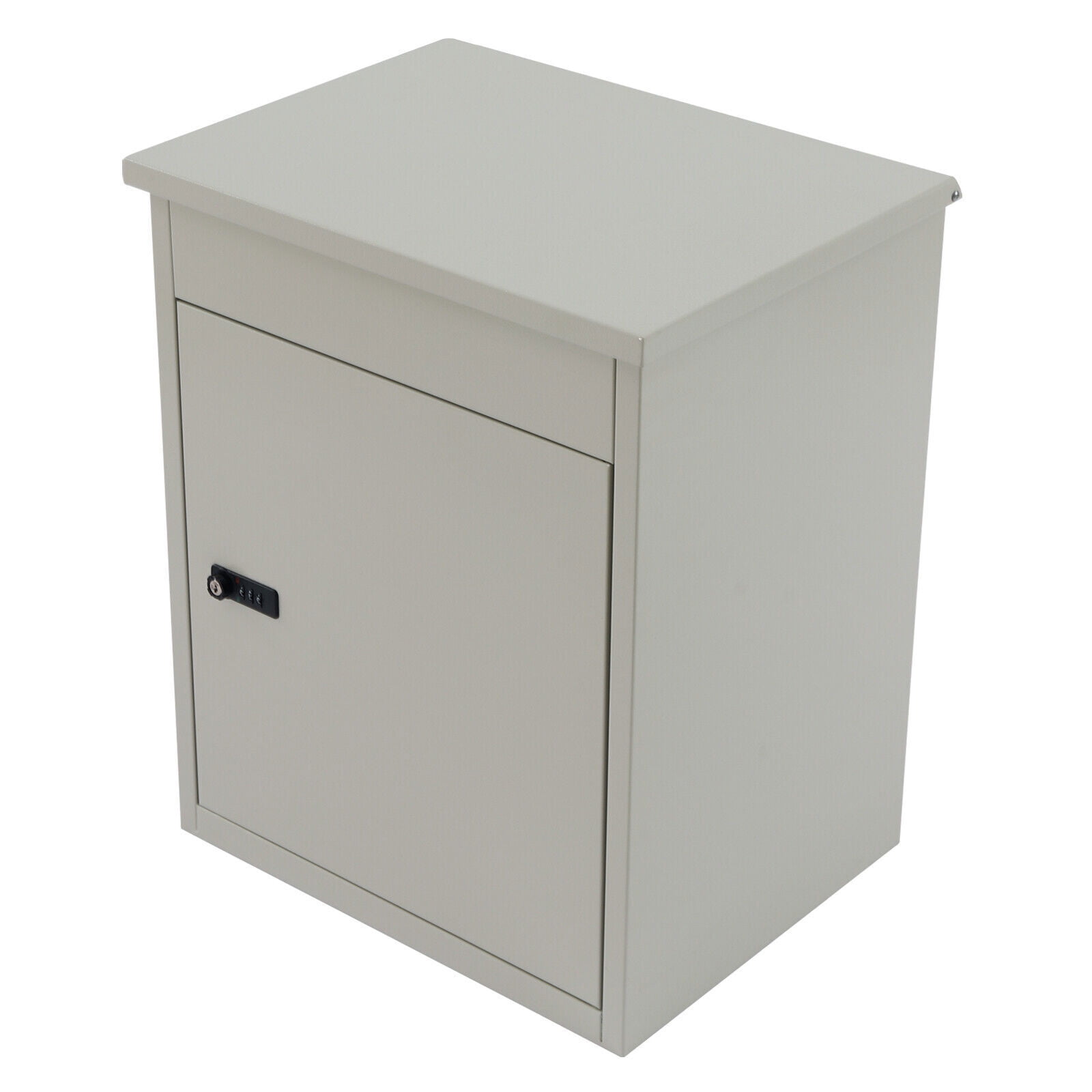 Wall Mounted Large Parcel Package Delivery Drop Box Home Porch Lockable ...