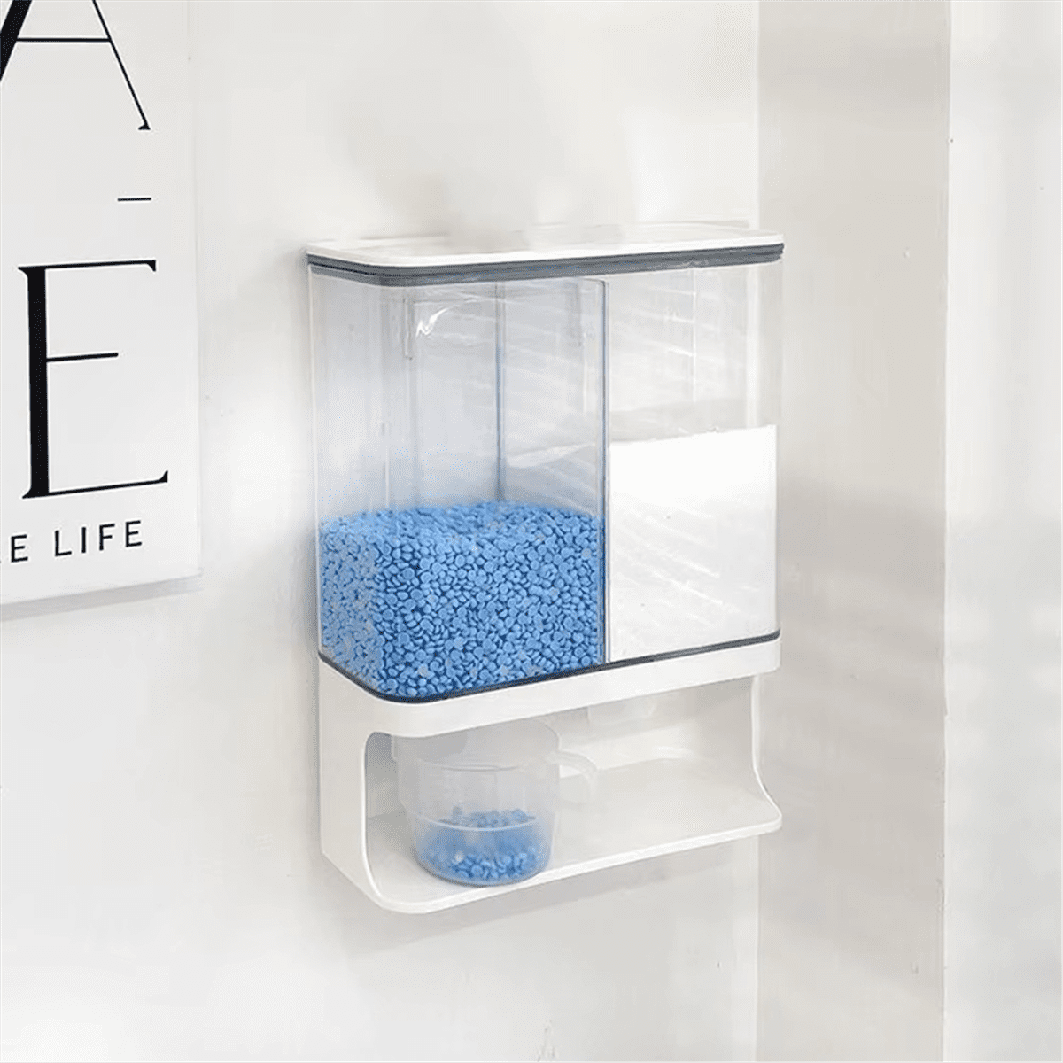 Wall Mounted Laundry Detergent Dispenser - Versatile Storage for ...