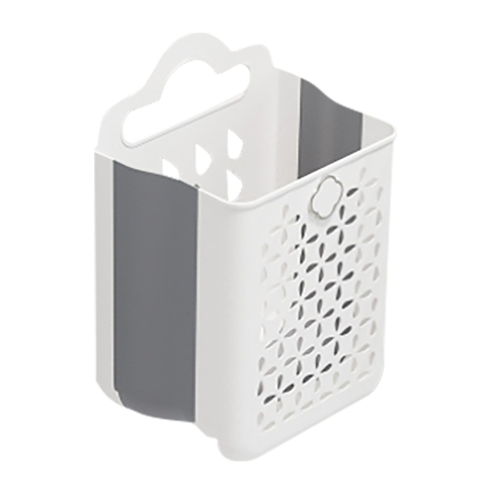 Wall Mounted Laundry Hamper Collapsible Hanging Laundry Basket with ...