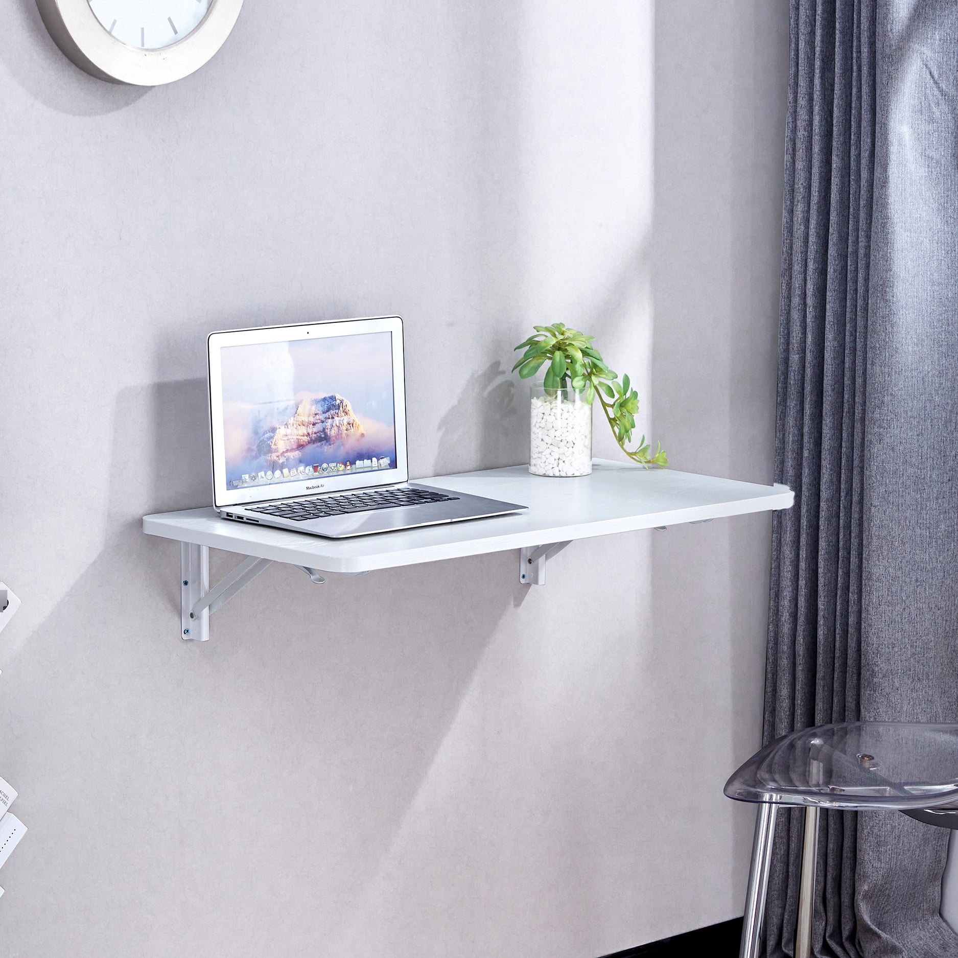 Wall Mounted Laundry Table - Fold Down, Easy To Install, Elegant Look ...