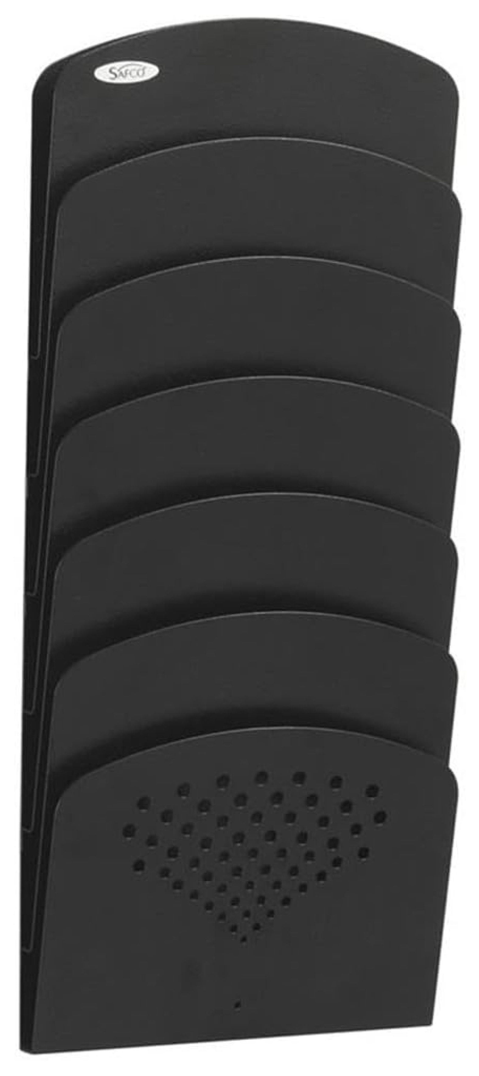 Wall Mounted Literature Organizer, 7 Pocket Rack for Documents Paper ...