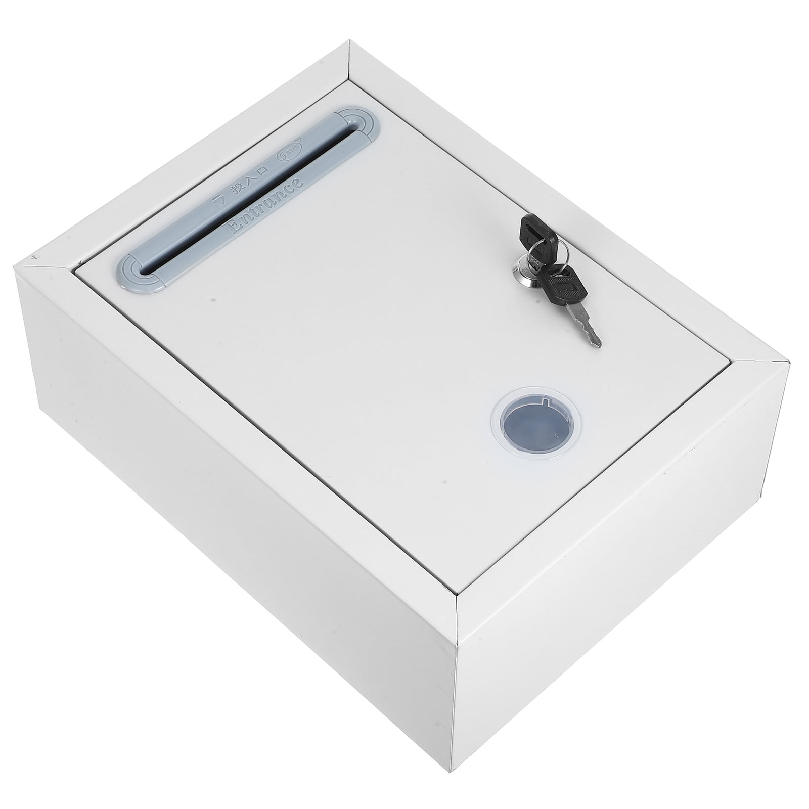 Locking Mailbox with Slot for Letters Donations and Suggestions Wall ...