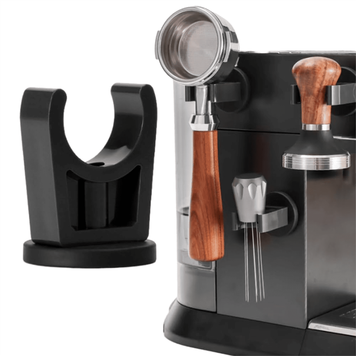 Wall Mounted Magnetic Espresso Hand Tamper Holder,Espresso Portafilter ...