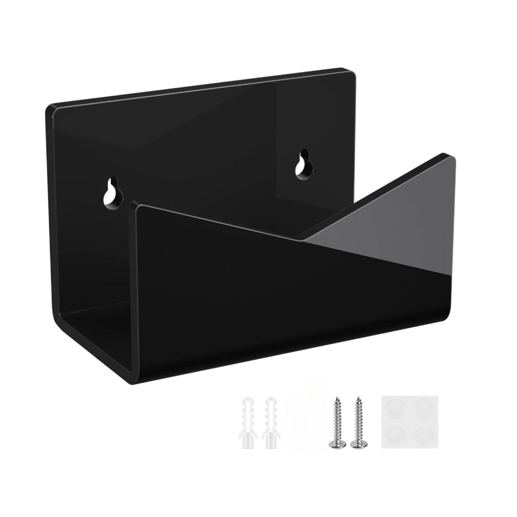 Wall Mounted Mail Rack Acrylic Envelope Holder Postcard Organizer Rack ...