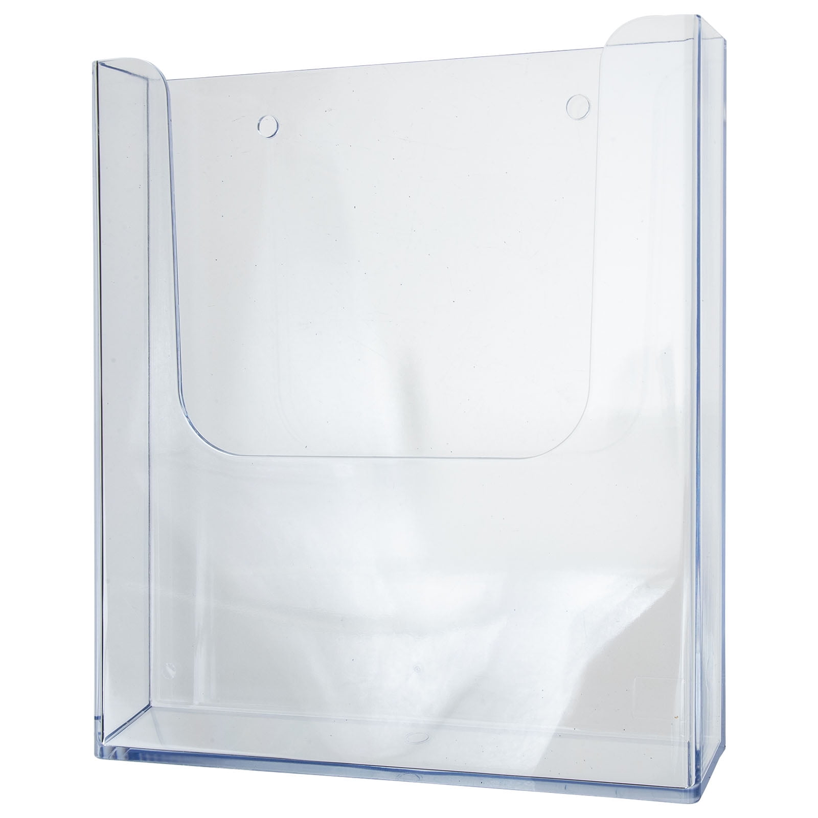 Wall-Mounted Mail Rack Document Stand Clear Organizer Bags Flyer Holder ...
