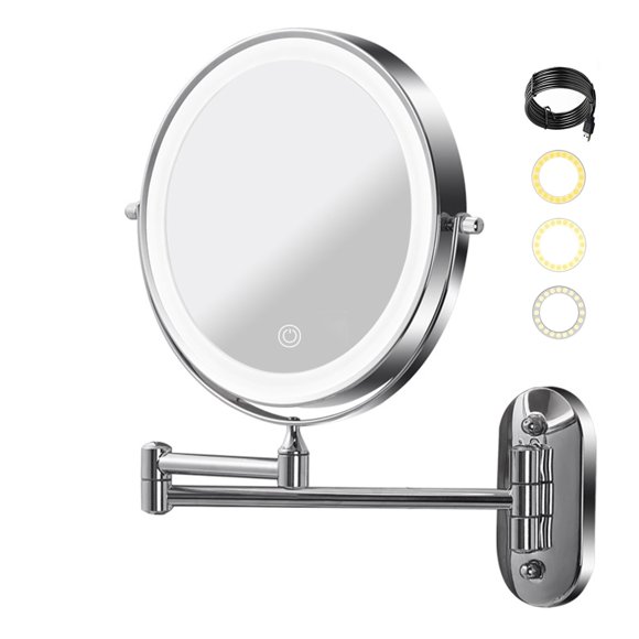 Wall Mounted Extendable Mirror