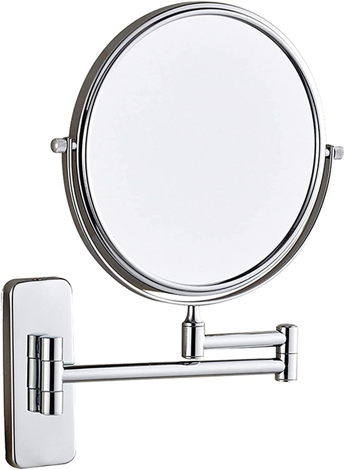 Wall Mounted Makeup Mirror, 8 inch 360° Rotatable Magnifying Shaving ...