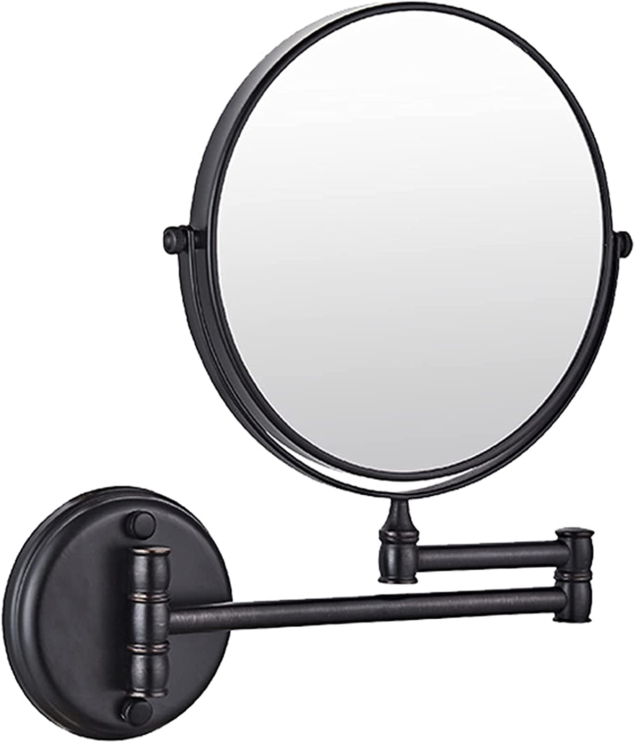 Wall Mounted Makeup Mirror, 8 inch 360° Rotatable Magnifying Shaving ...