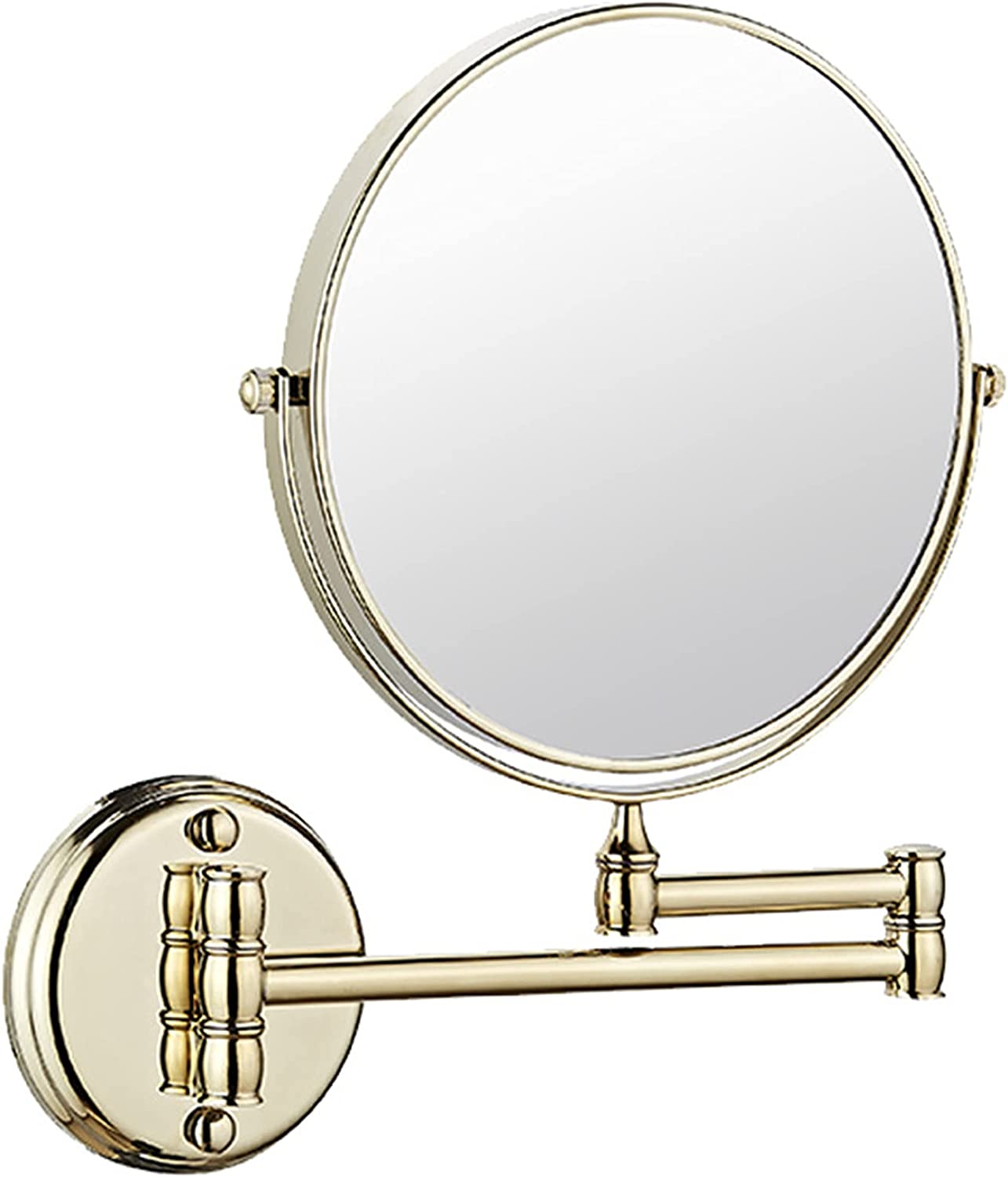 Wall Mounted Makeup Mirror, 8 inch 360° Rotatable Magnifying Shaving ...