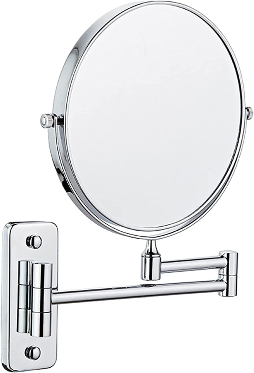 Wall Mounted Makeup Mirror, 8Inch Double Sided Shaving Mirror with ...