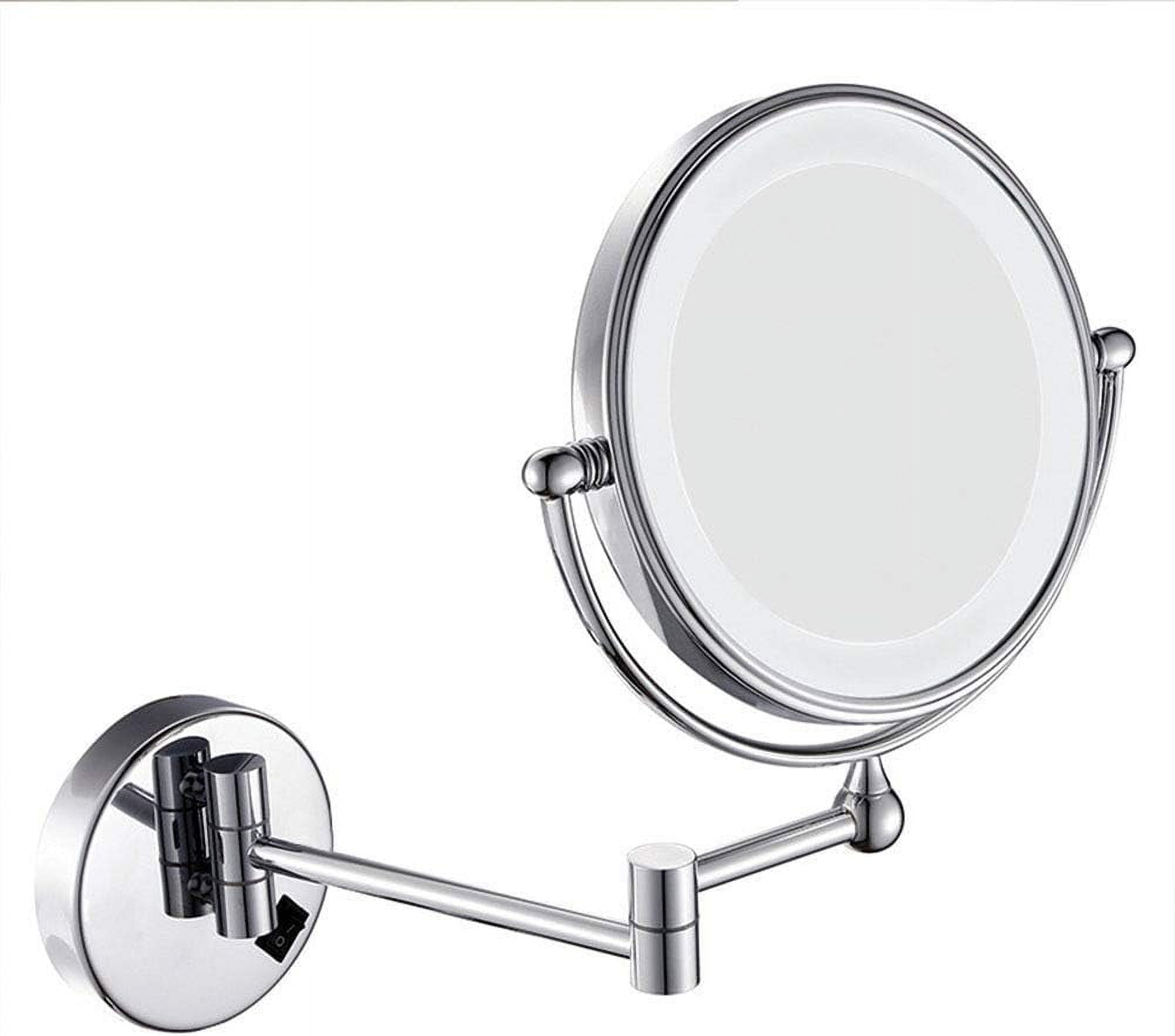 Wall Mounted Makeup Mirror with LED Lighted, Makeup Mirror with ...