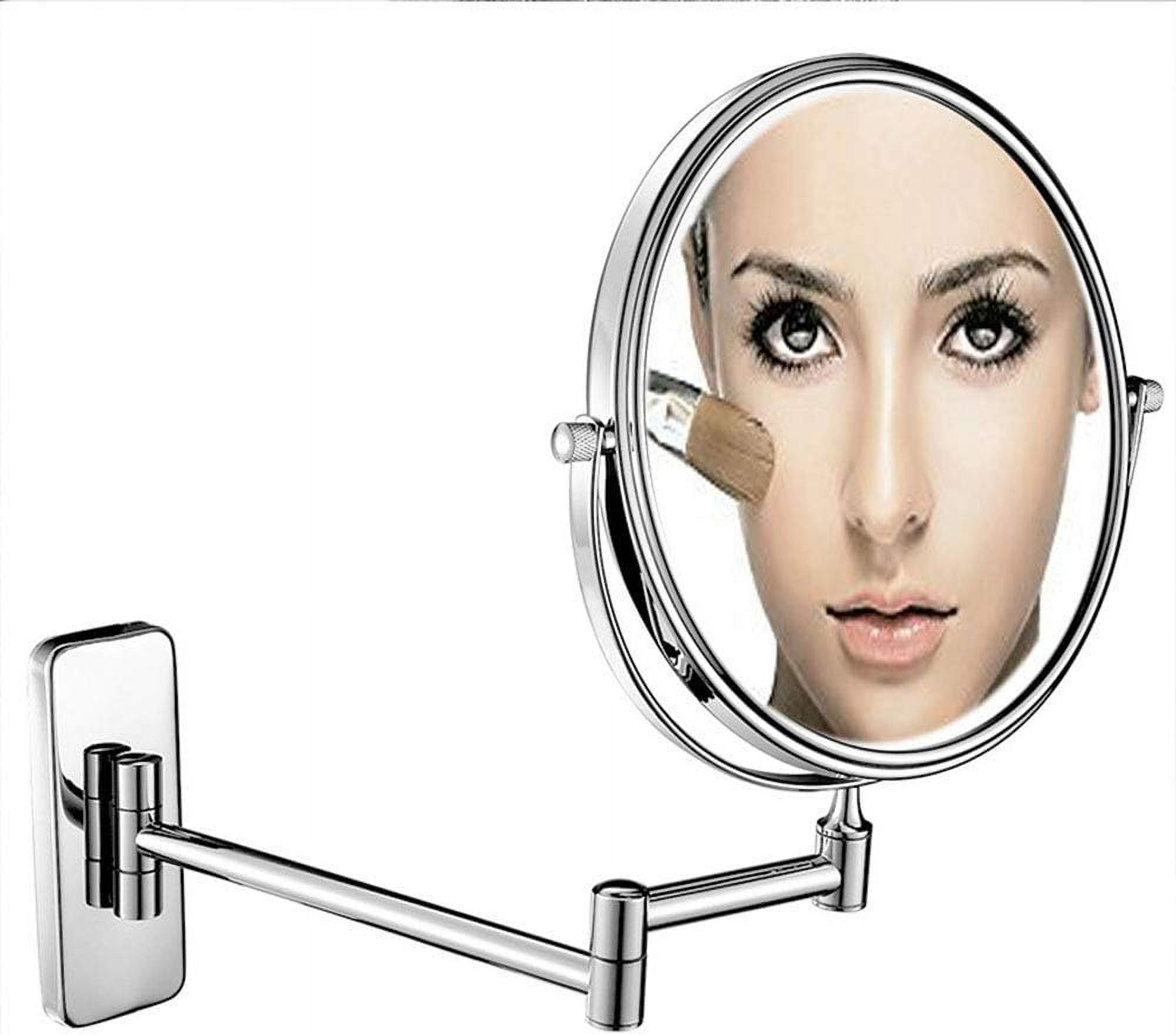 Wall Mounted Makeup Mirror with Magnification, Makeup Mirror for ...