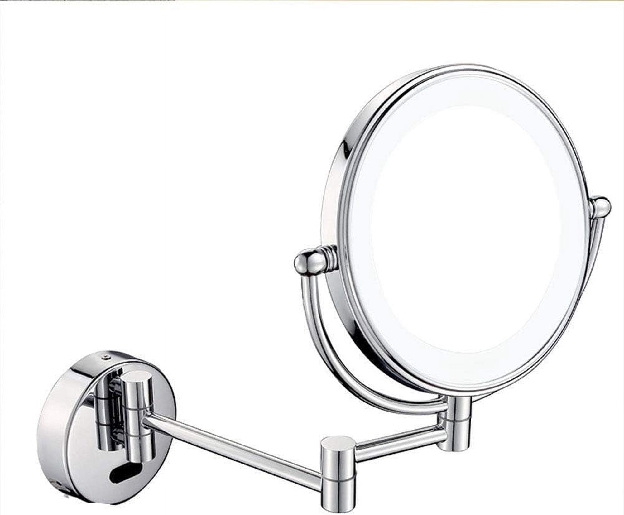 Wall Mounted Makeup Mirror with Magnification, Premium 8'' Two-Sided ...