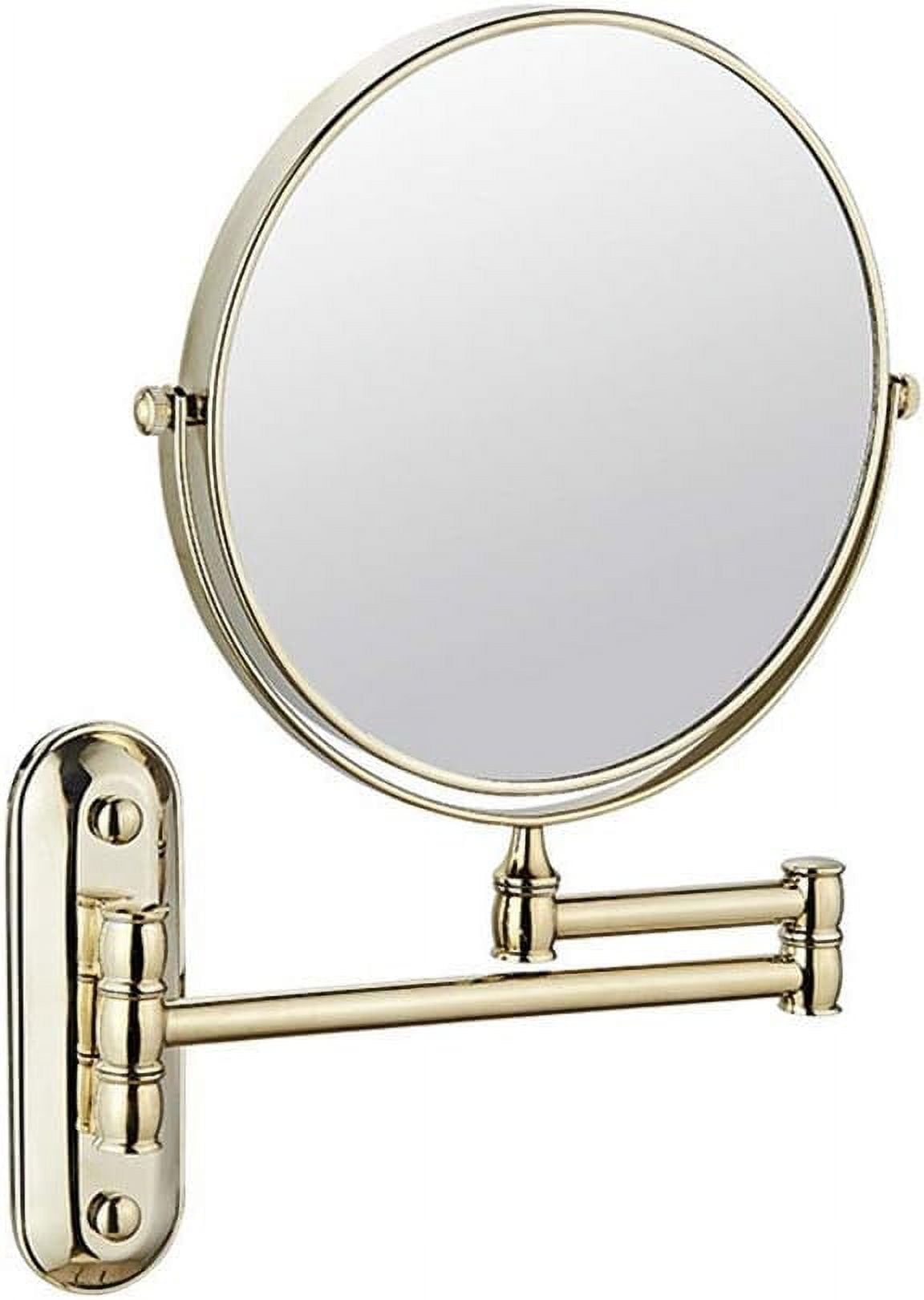 Wall Mounted Makeup Mirror, Premium 8'' Two-Sided Bathroom Vanity ...