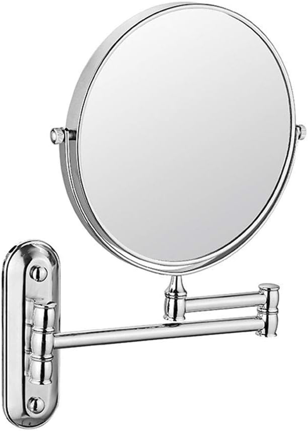 Wall Mounted Makeup Mirror, Premium 8'' Two-Sided Bathroom Vanity ...