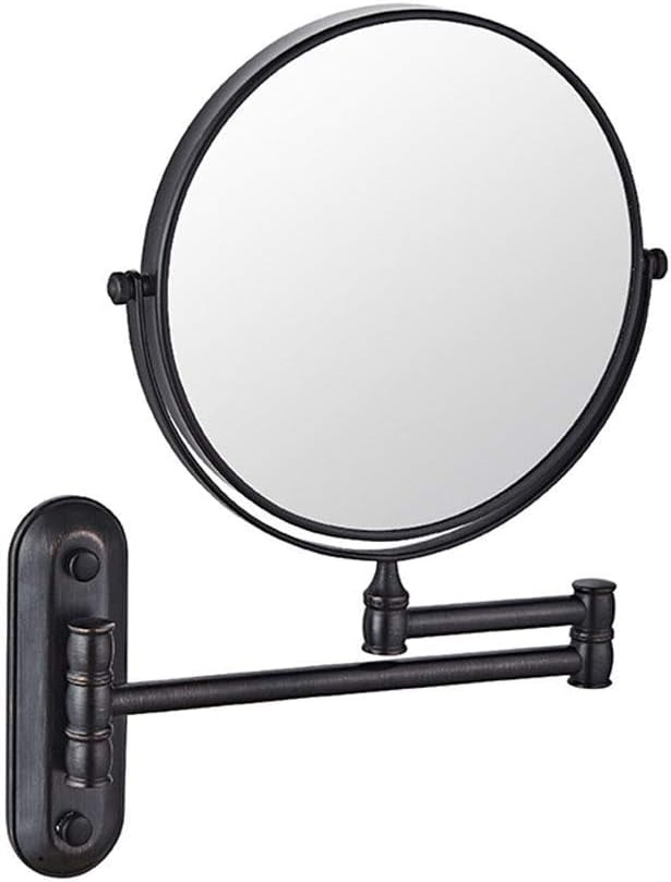 Wall Mounted Makeup Mirror, Premium 8'' Two-Sided Bathroom Vanity ...