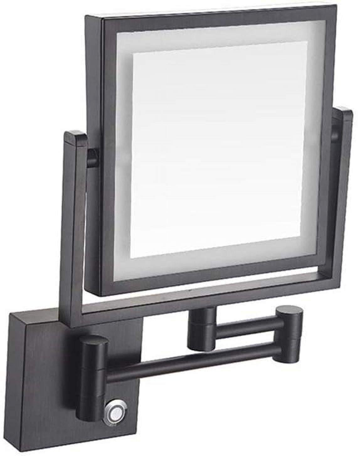 Wall Mounted Makeup Mirrors,Vanity Mirror,1x/3x Magnification, 360 ...