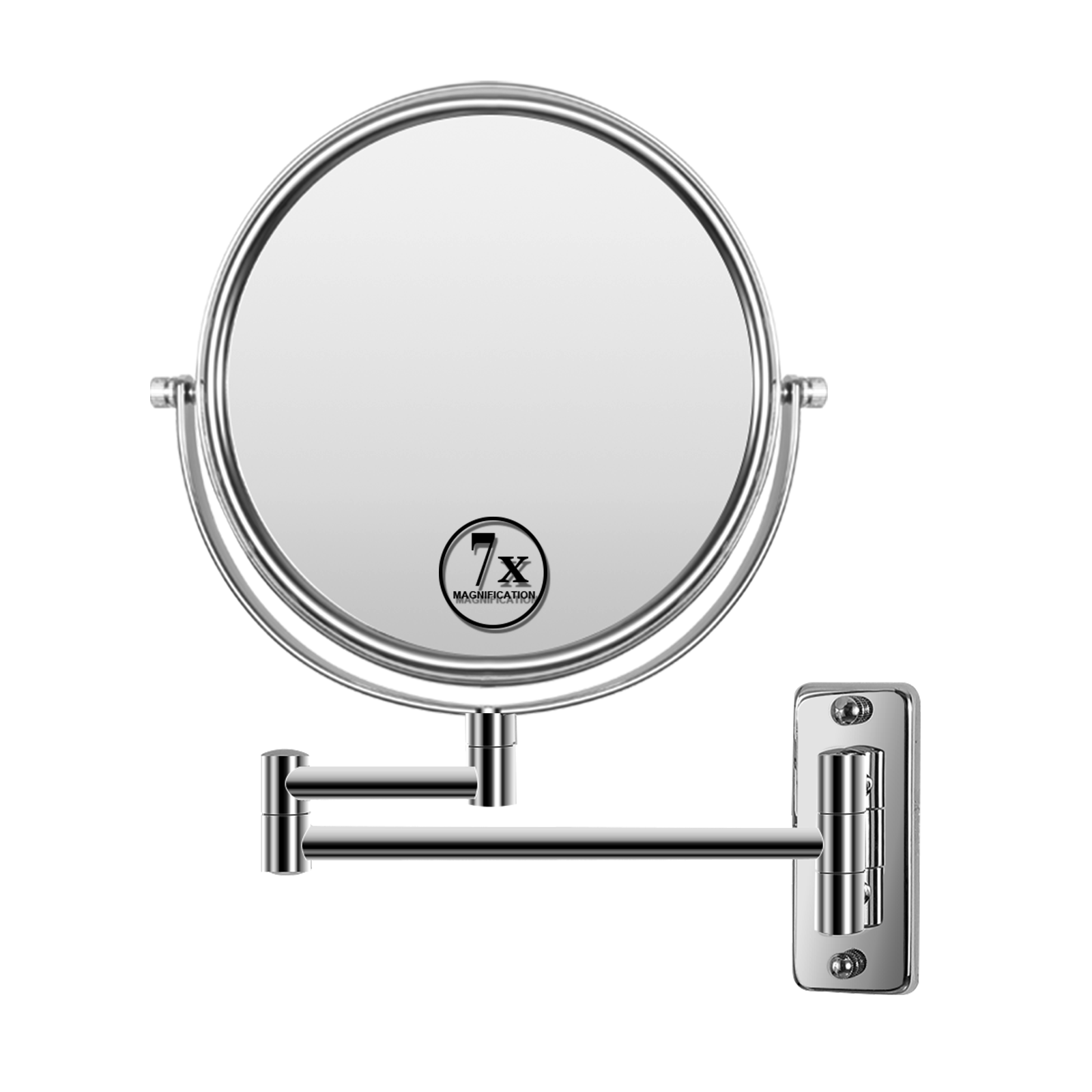 Wall Mounted Makeup Vanity Mirror - Dual Magnification - Walmart.com