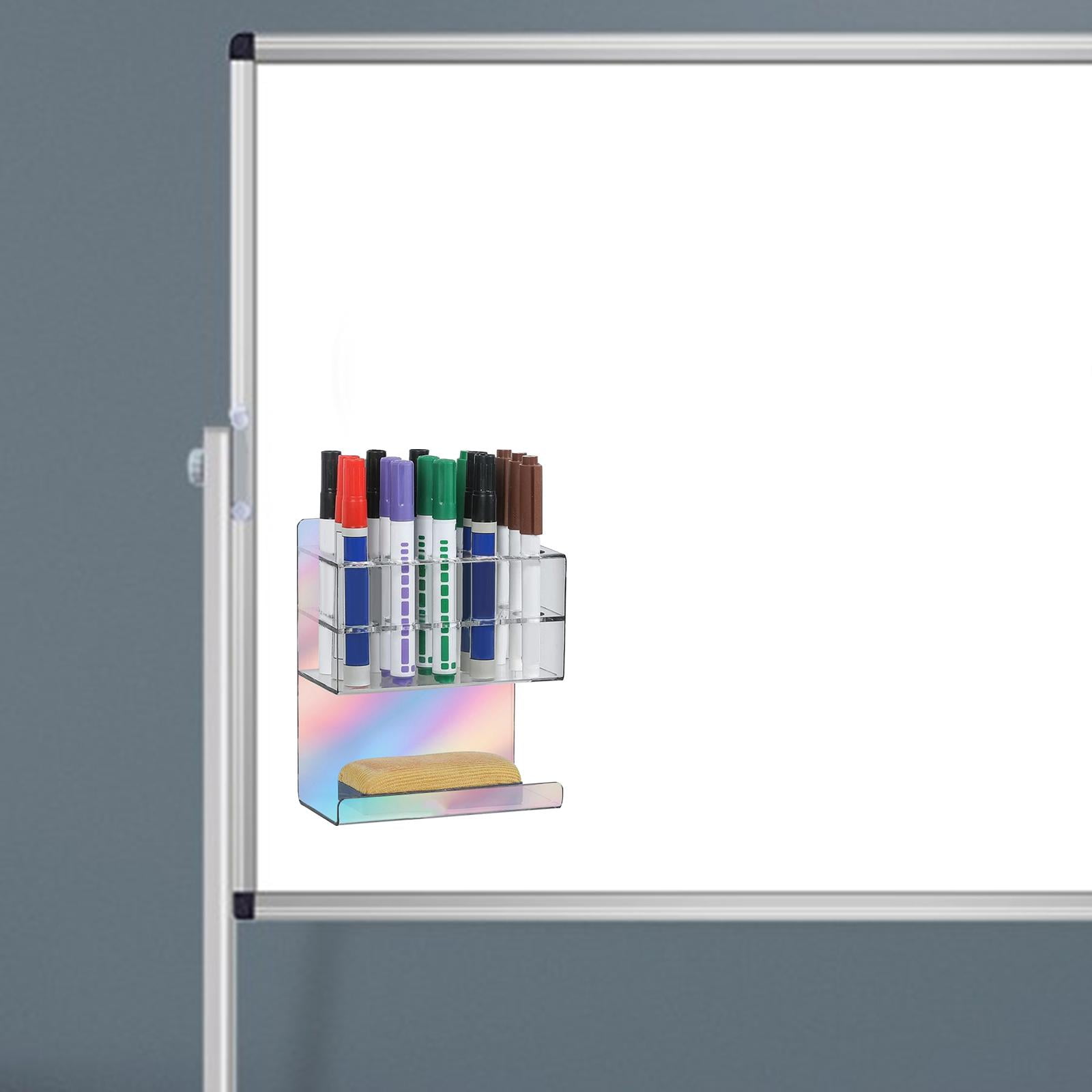 Wall Mounted Marker Holder Whiteboard Marker Holder Acrylic Pen Display ...