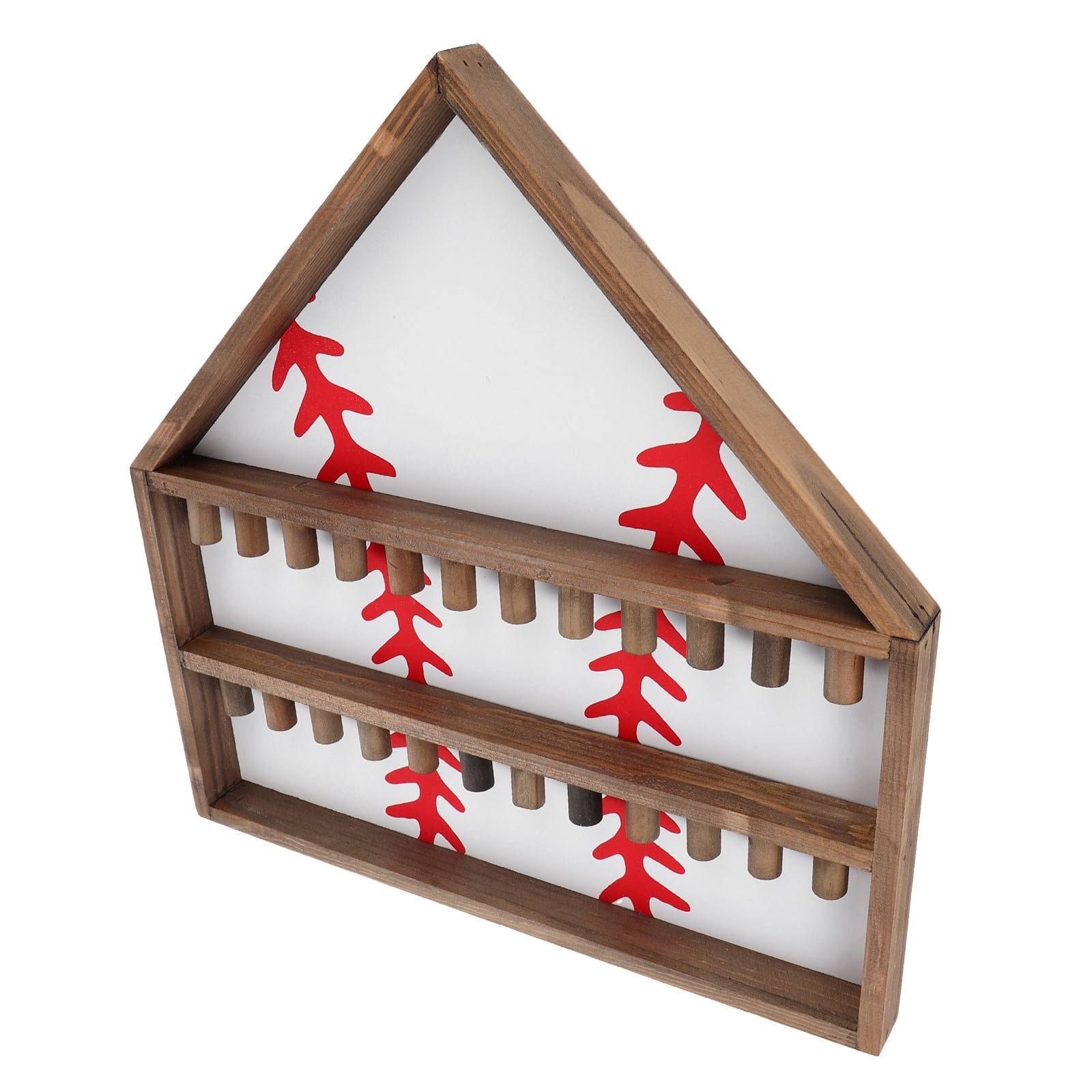 Wall-Mounted Medal Display Holder Champion Ring Display Case Baseball ...