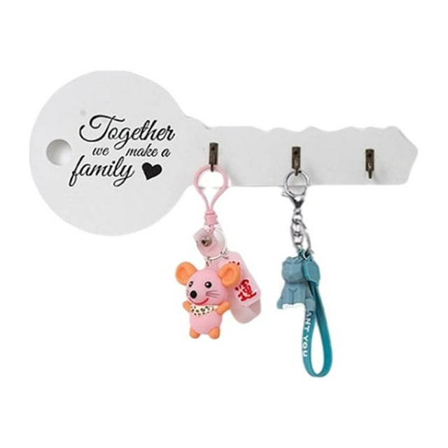 DIYOO Wall Mounted Metal Key Holder Organizer - Walmart.com