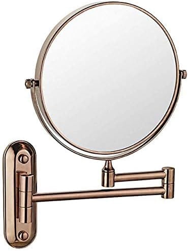 Wall Mounted Mirror, 3X Magnification + Normal Bathroom Shaving Mirror ...