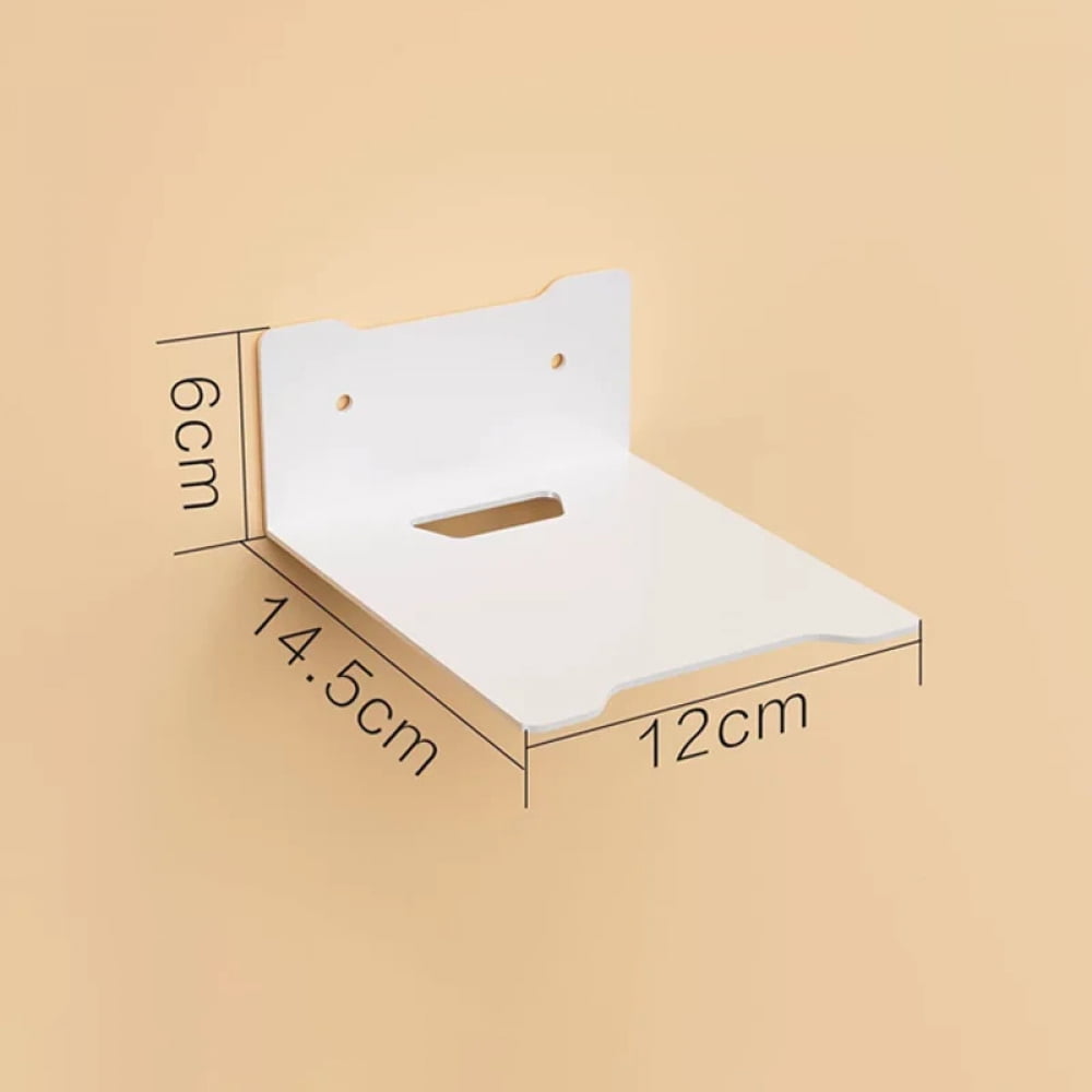 Wall Mounted Non Perforated Storage Rack, Projector, Router, Camera ...