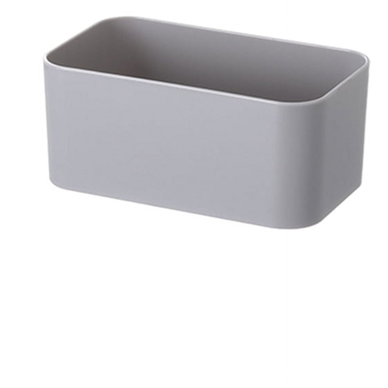 Wall Mounted Organizer Makeup Table Storage Box Shelf Adhesive Hanger ...