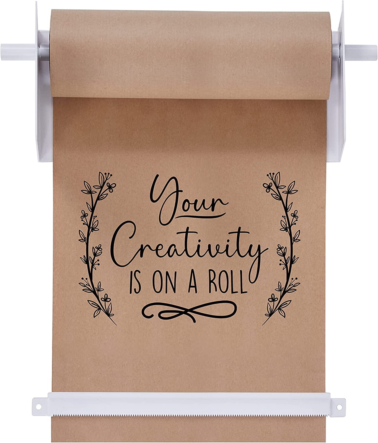 Wall Mounted Paper Dispenser | Hanging Paper Roll with Cutter for ...