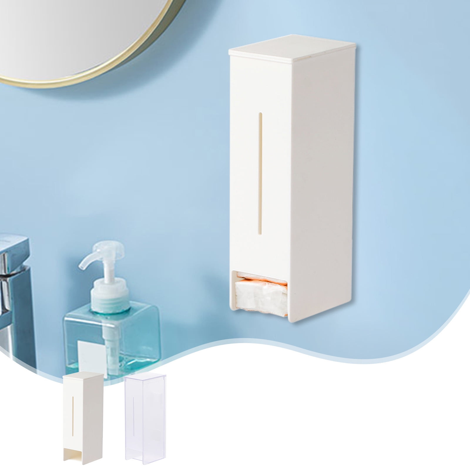 Wall Mounted Paper Towel Holder,Bathroom Paper Roller,No Punch Design ...