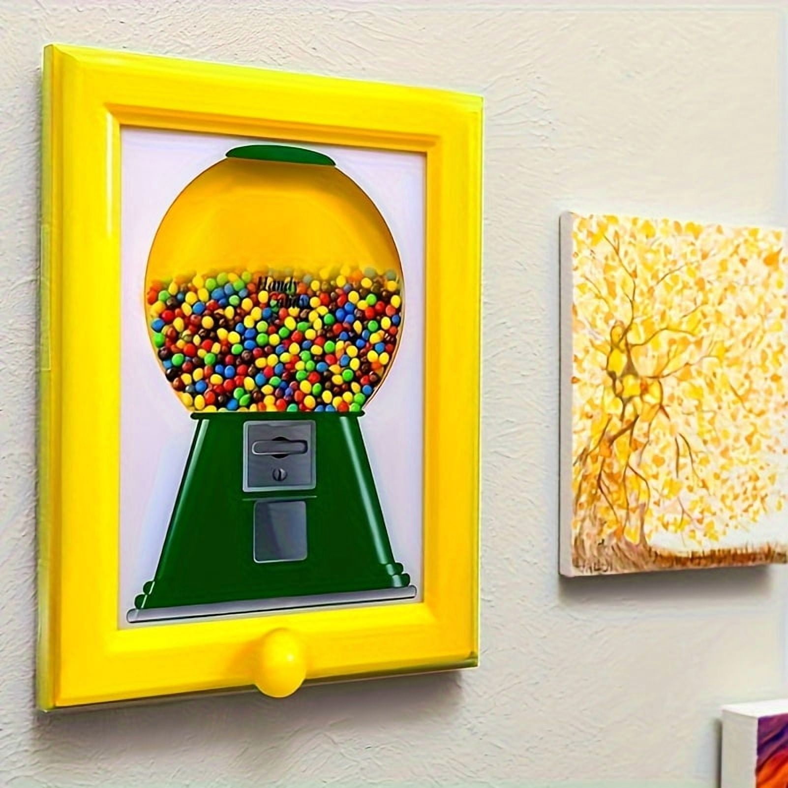 Wall-Mounted Photo Frame & Candy Dispenser - Dual-Purpose Manual ...