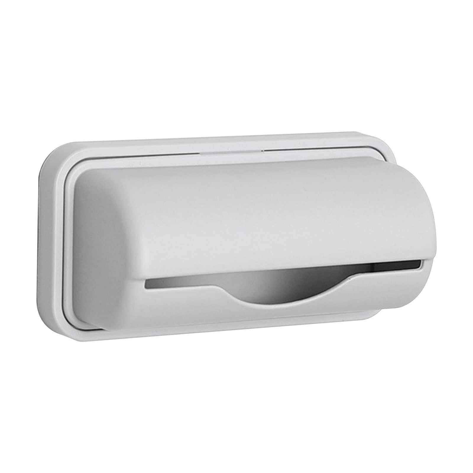 Wall-Mounted Plastic Bag Dispenser, Storage Waste Bin, 2-Piece Set ...