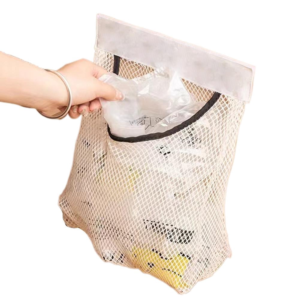 Wall-Mounted Plastic Bag Holder –#Durable# Storage Organize GX Z8T0 ...