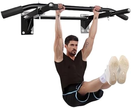 Wall-Mounted Pull- Bar – Drill Installation, Home Gym Equipment for ...