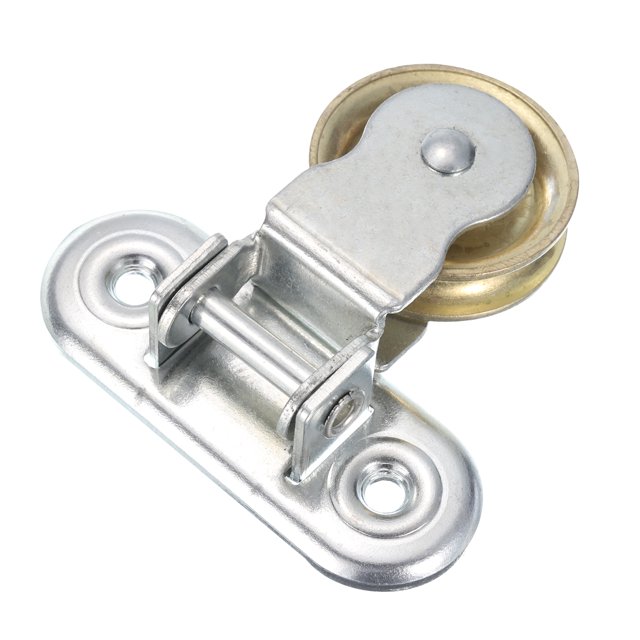 Wall Mounted Pulley 75mm Single Pulley Block Iron in Zinc Plated ...