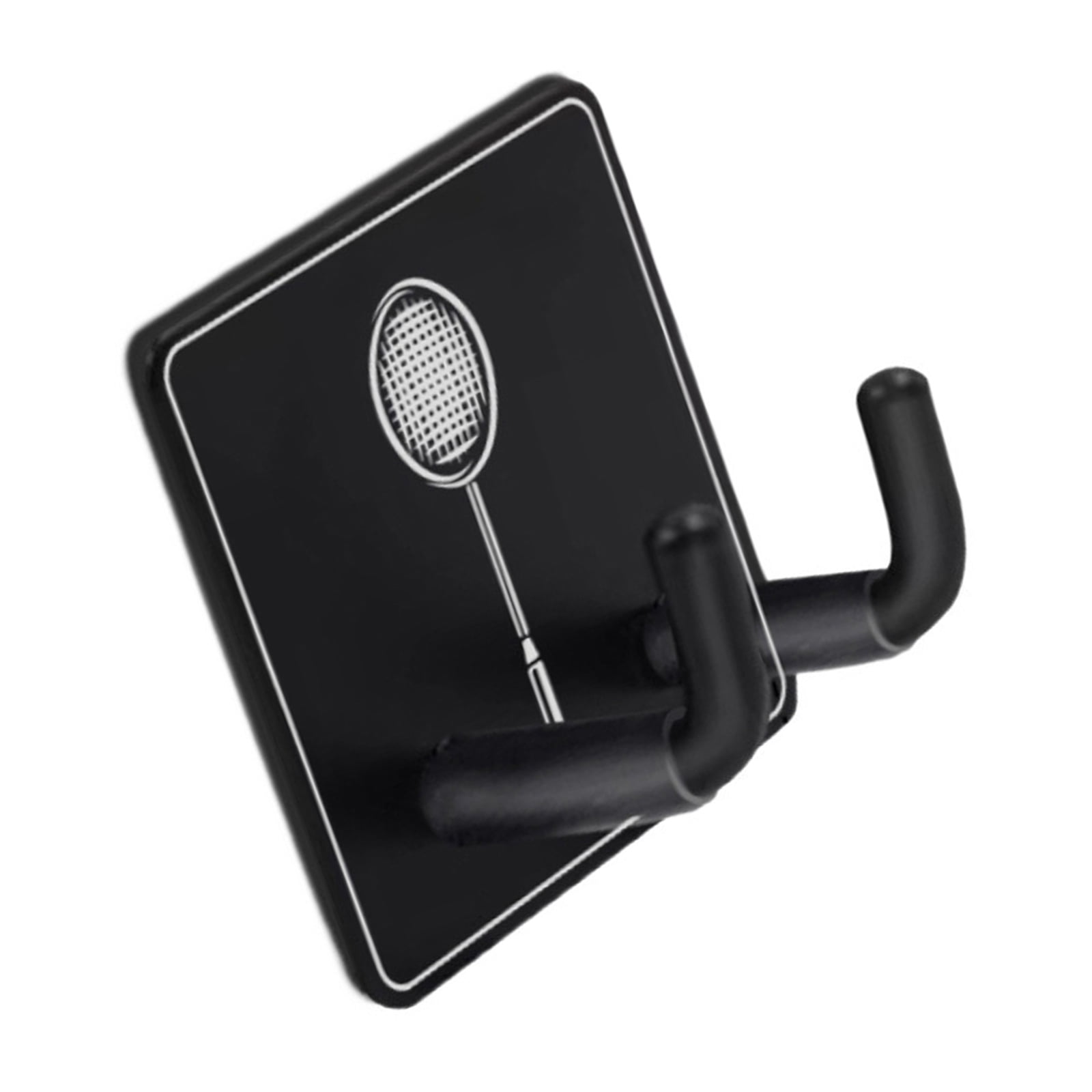 Wall Mounted Racket Rack Metal Hook Tennis Racket Holder Vertical ...