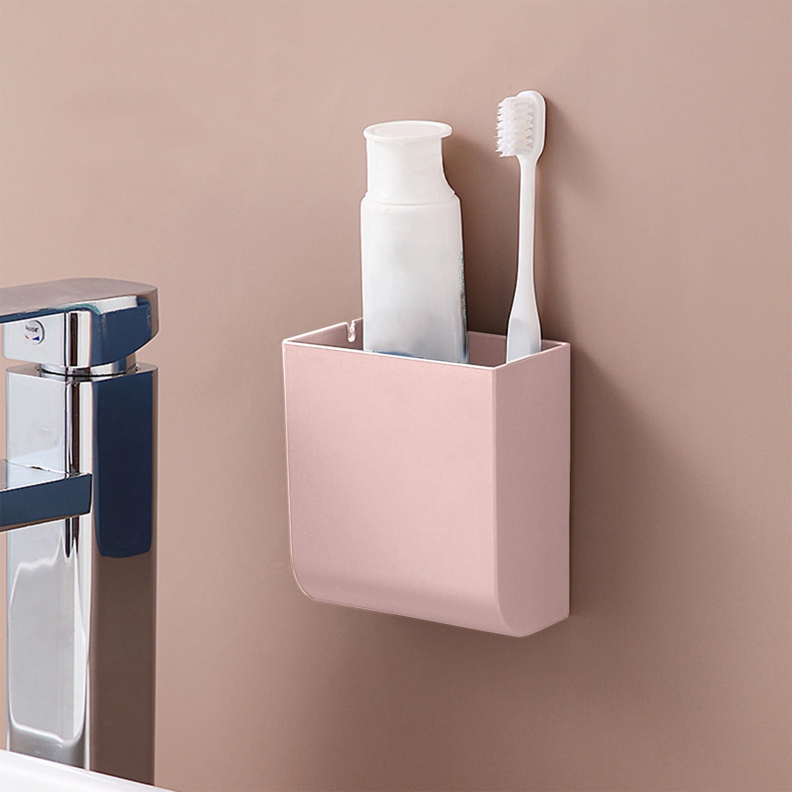 Wall-Mounted Remote Control Holder | Small Storage Box for TV AC ...