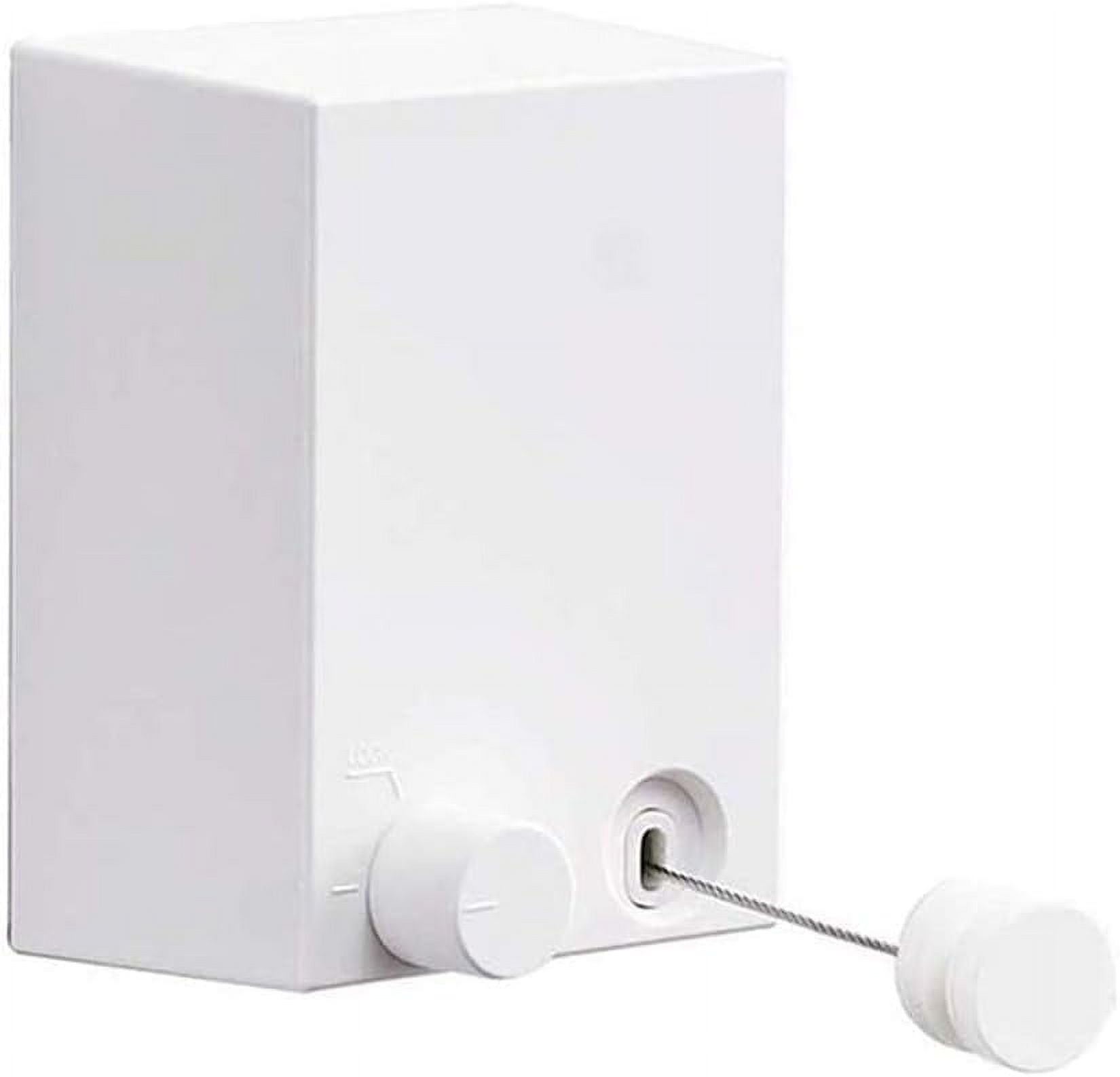 Wall Mounted Retractable Clothesline With Durable Abs Material And ...