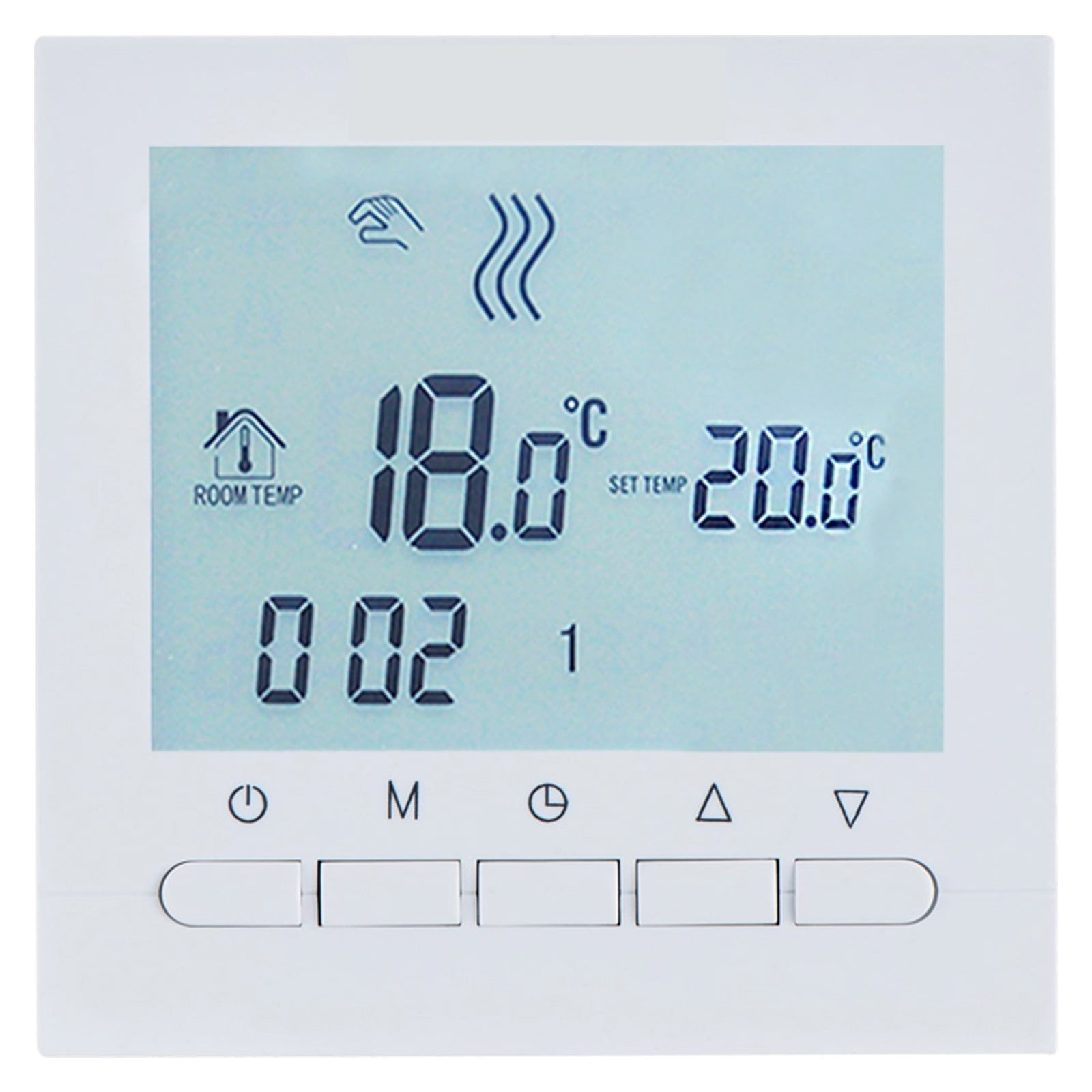 Wall Mounted Room Thermostat For Gas Boiler Heating Thermostat With ...