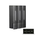 Wall Mounted Shampoo Dispenser 1200ml ABS Plastics Easy Setup Smooth ...