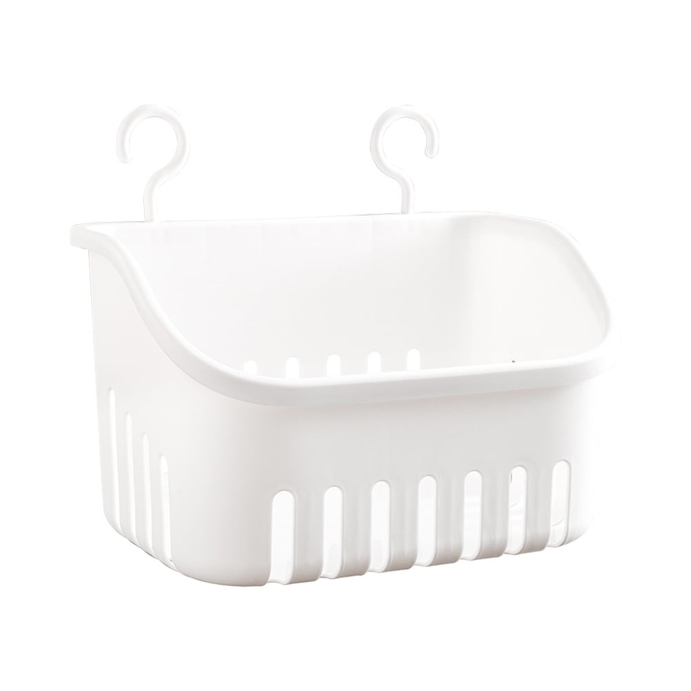 Wall Mounted Shelves Storage Hanging Basket Fruit Bathroom Sundry ...