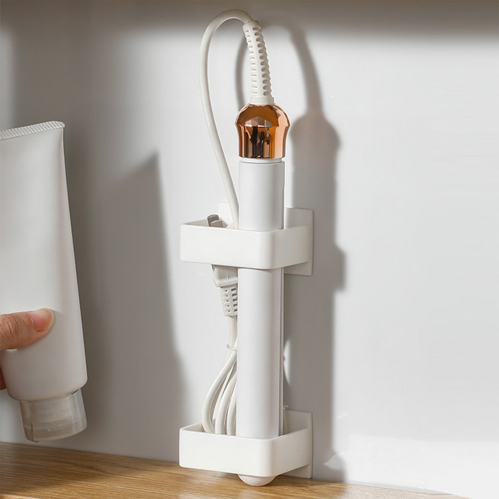 Wall-Mounted Side Storage Rack With Adjustable Spacing Kitchen Utensil ...