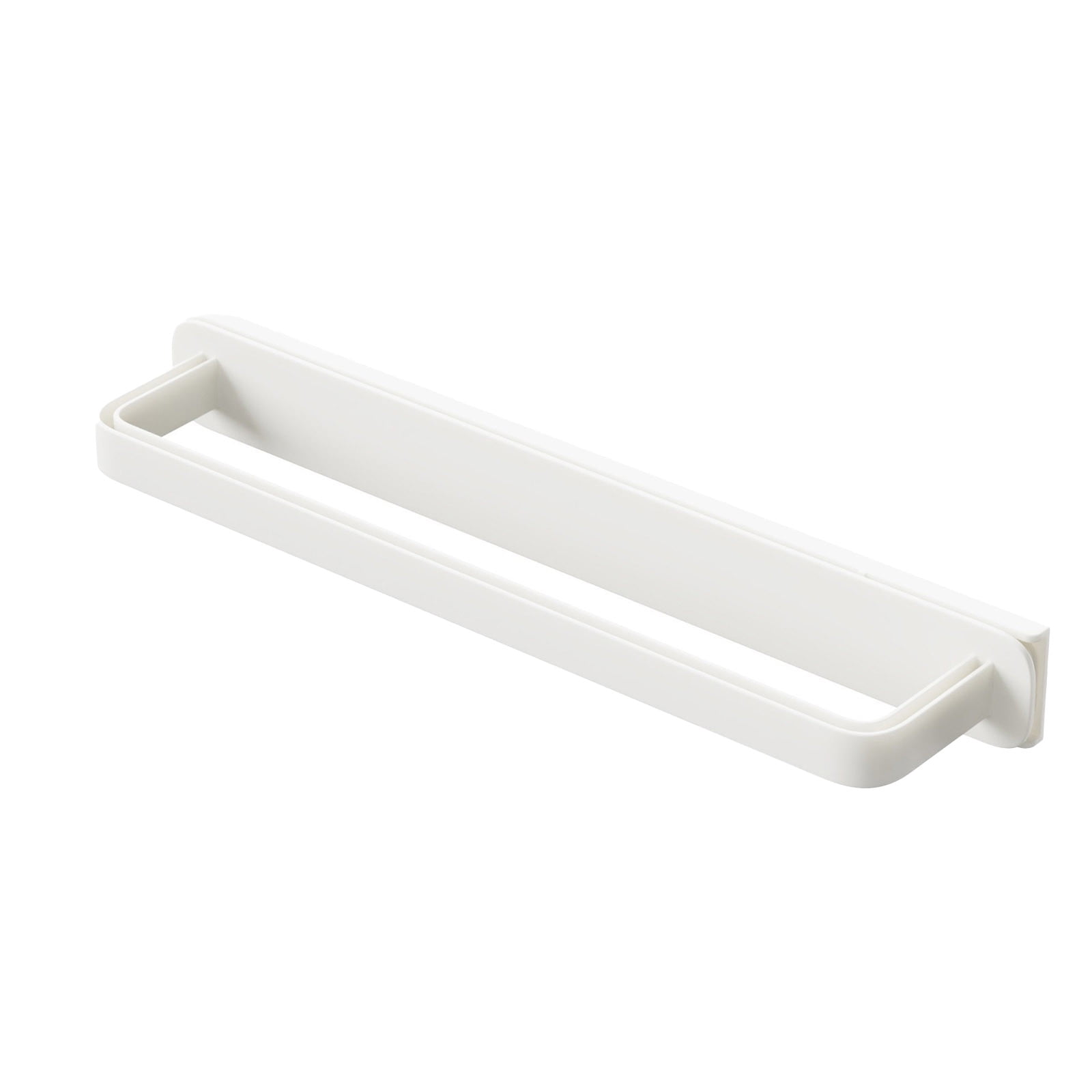 Wall Mounted Sliding Towel Rack with Storage Shelves Adjustable ...