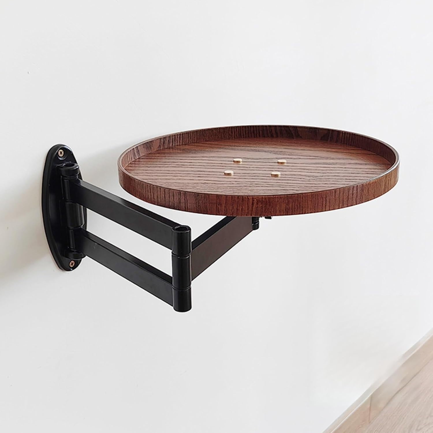 Wall-Mounted Small Desk Table 11.8in Fold Down Table Bedside Folding ...