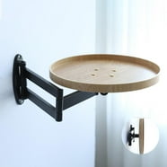 DecorTech Round End Table with Bluetooth Speaker and USB Charging Port ...